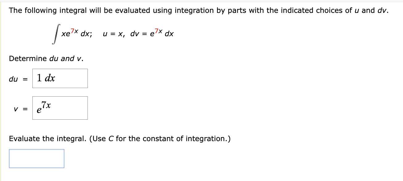 Solved The following integral will be evaluated using | Chegg.com