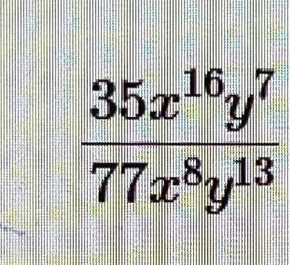 Solved 77x8y1335x16y7 | Chegg.com
