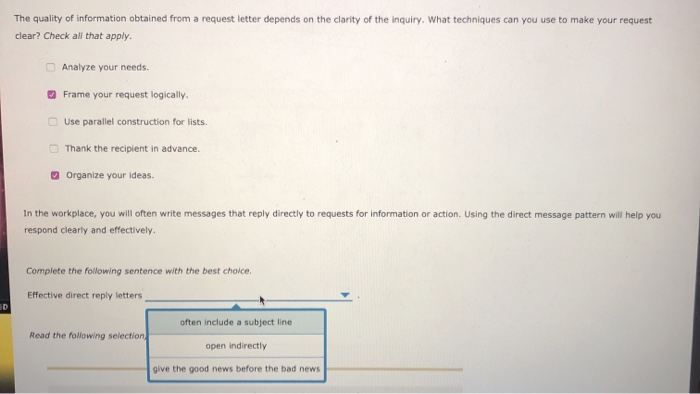 Solved 2. Request, Response, and Instruction Messages | Chegg.com
