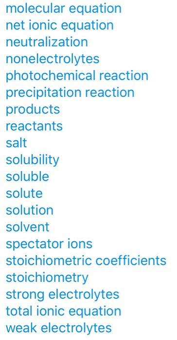 Solved molecular equation net ionic equation neutralization | Chegg.com