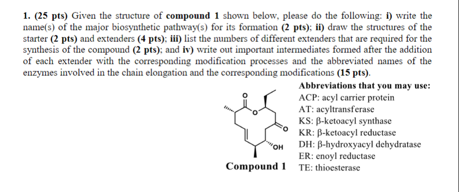 Solved Modify the given structure of compound 1 ﻿to draw the | Chegg.com