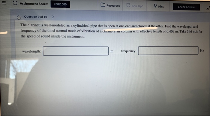 Solved Assignment Score: 0/1000 Resources Give Up? Hint | Chegg.com