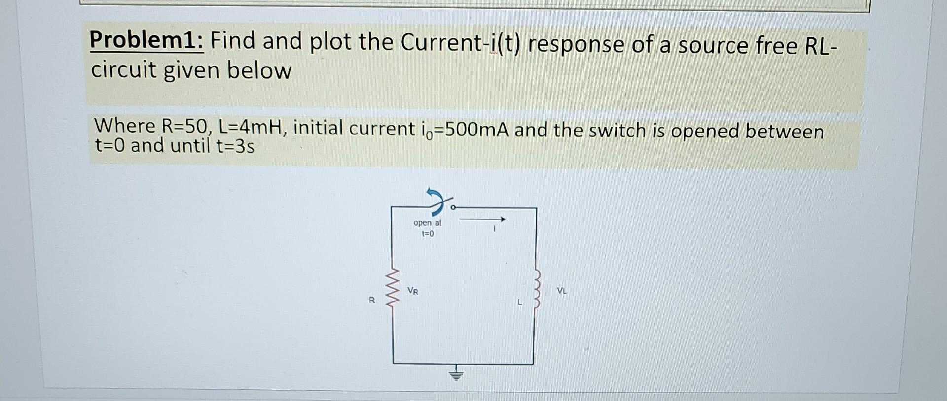 Solved Solve the problem and write a Matlab script solving | Chegg.com
