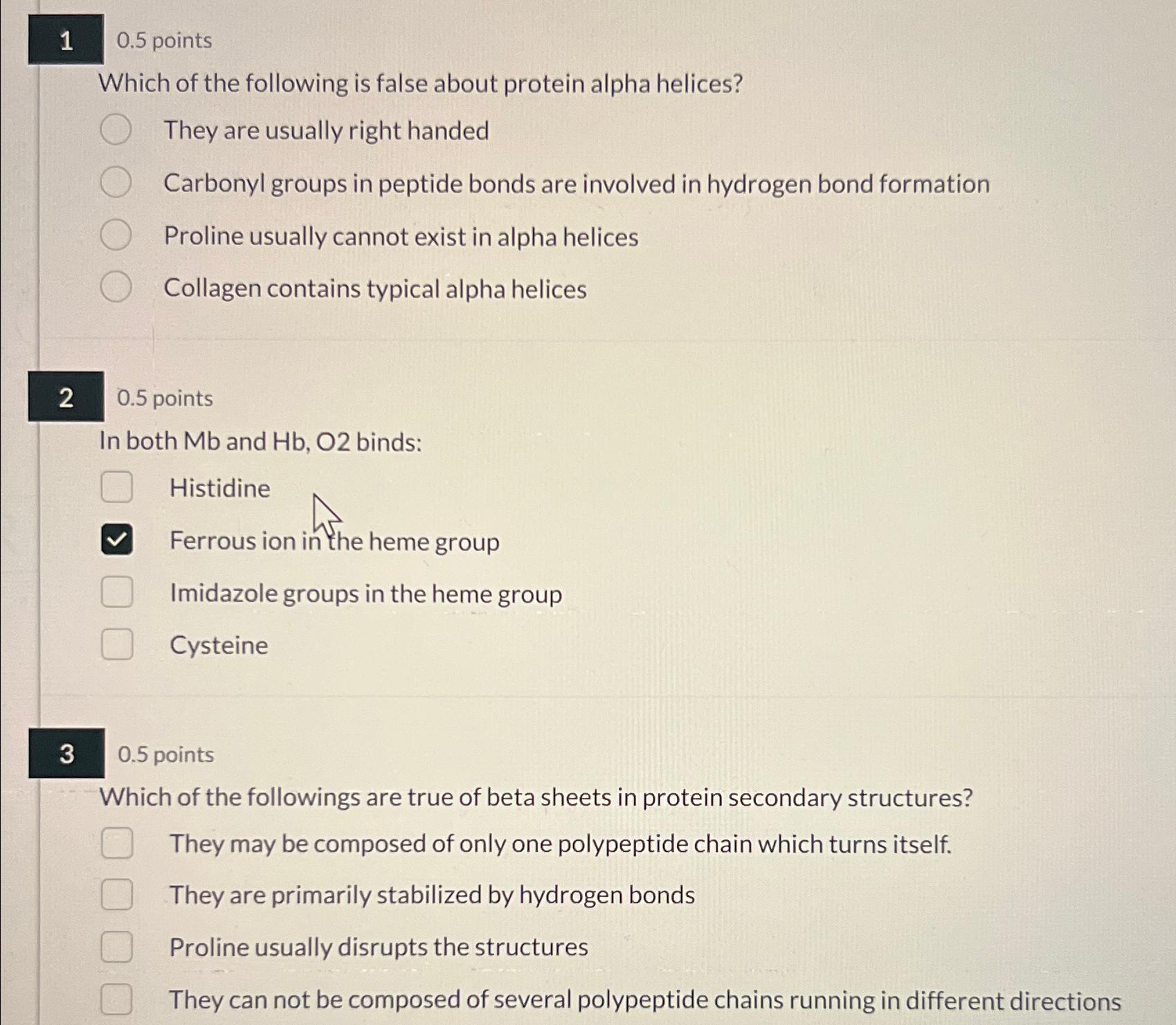 Solved 10.5 ﻿pointsWhich of the following is false about | Chegg.com