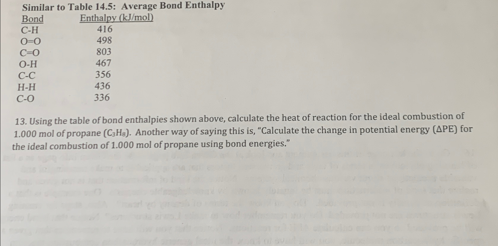 Solved Similar to Table 14.5: Average Bond | Chegg.com