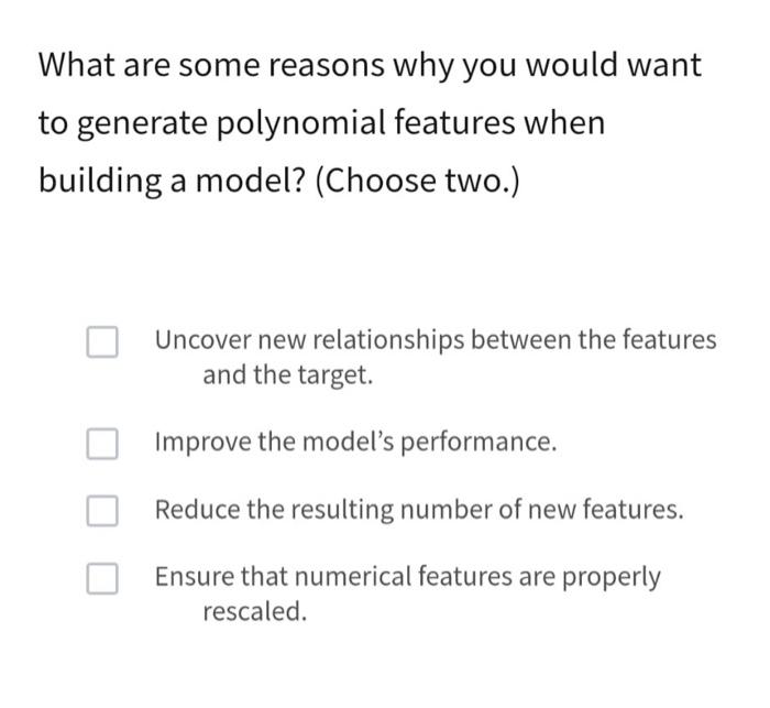 Solved What are some reasons why you would want to generate | Chegg.com