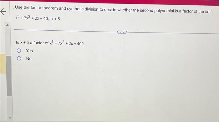 Solved Factor f(x) into linear factors given that k is a | Chegg.com