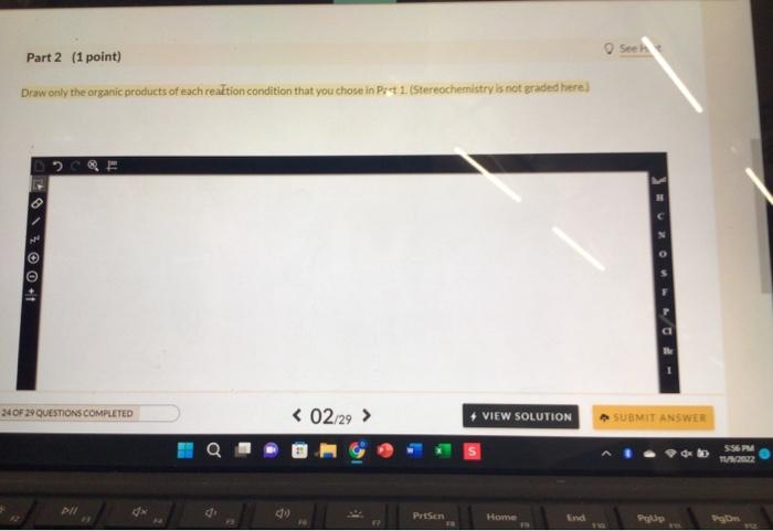 02 Question (2 points) An epoxide is drawn below In | Chegg.com
