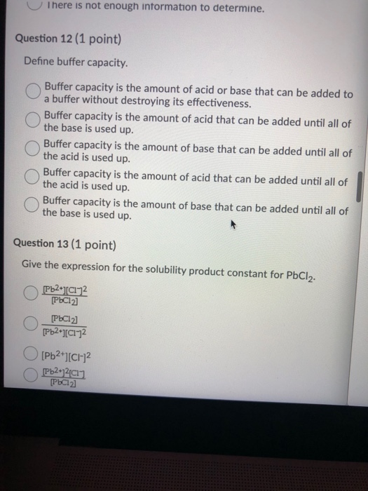 Solved There Is Not Enough Information To Determine