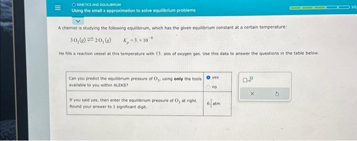 Solved Using the small x approximation to solve equilibrium | Chegg.com