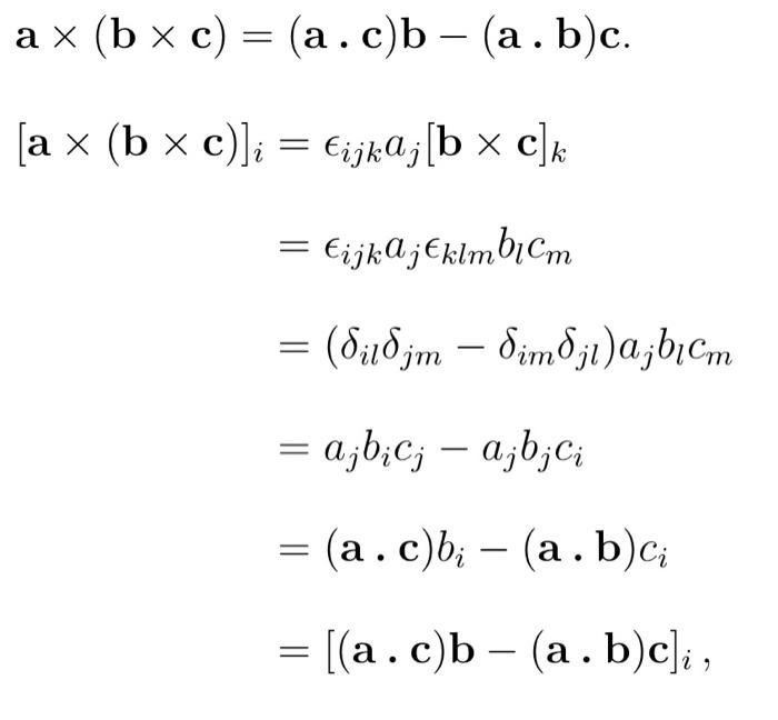 Solved CARTESIAN TENSORS.Based on the following proof:a) | Chegg.com