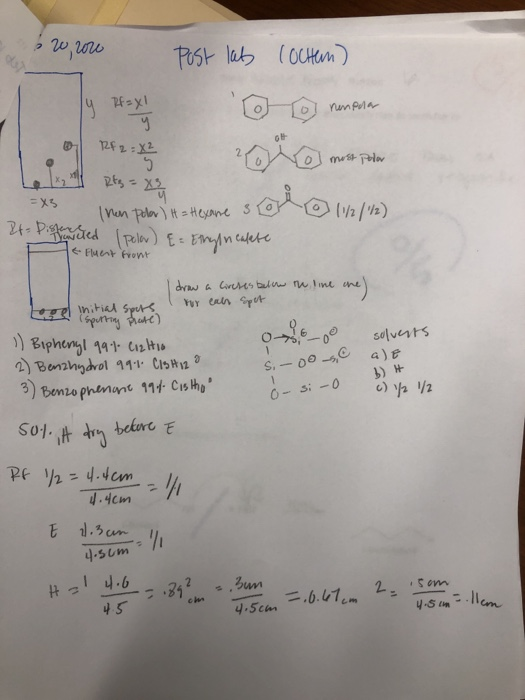 123 TECH 707: Separating a Mixture of Biphenyl, | Chegg.com