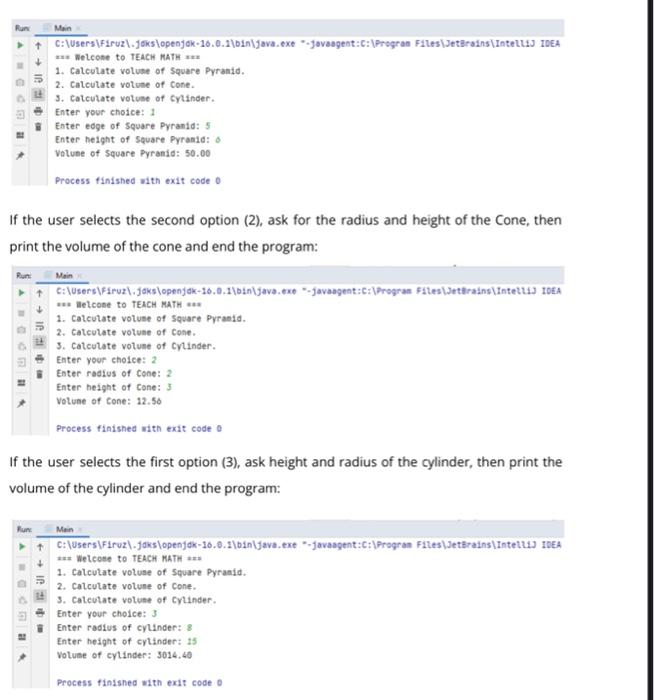 Solved (Teach Math) Create a Java program to help children | Chegg.com