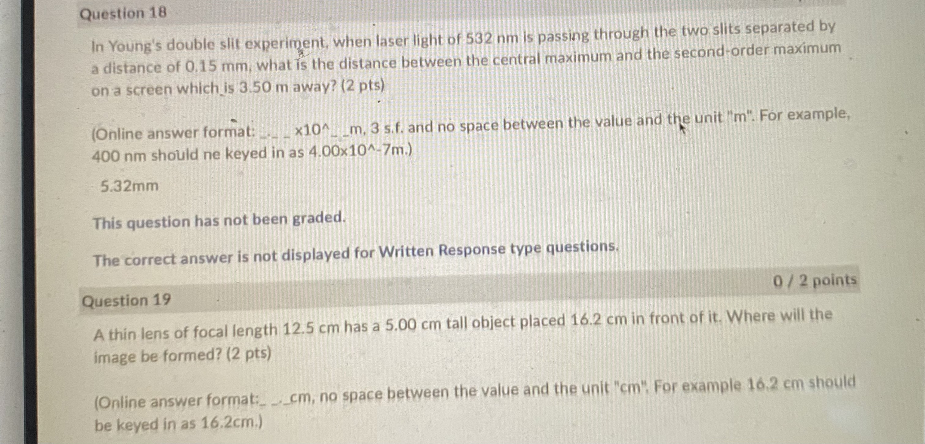 Solved Question 18In Young's double slit experiment, when | Chegg.com