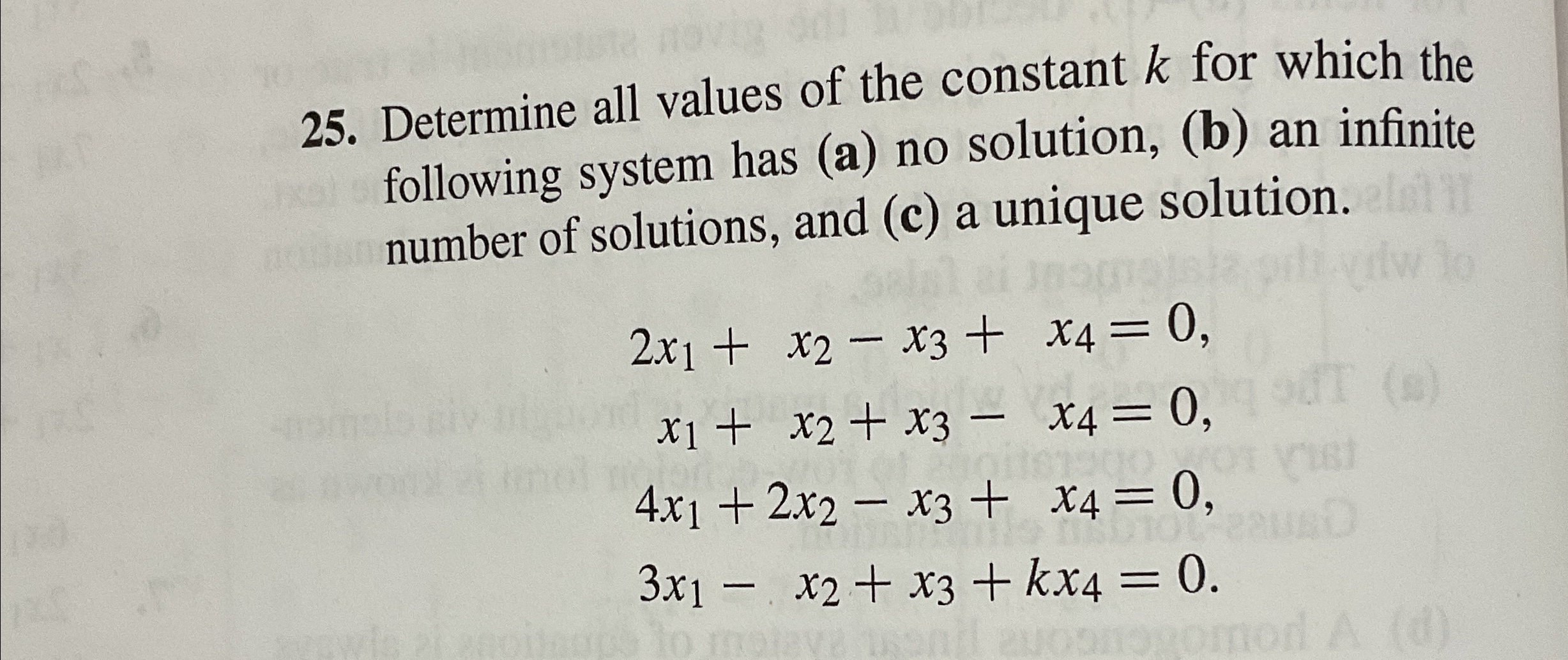 Solved For the problems 1012, ﻿use Gaussian elimination to | Chegg.com
