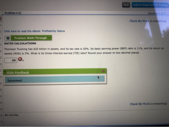 Solved Save Submit Assignment For Grading Problem 412 