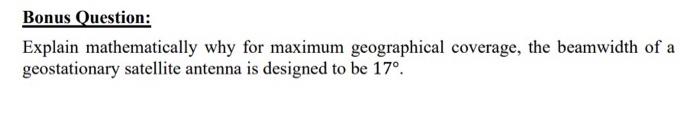 Solved Bonus Question: Explain mathematically why for | Chegg.com