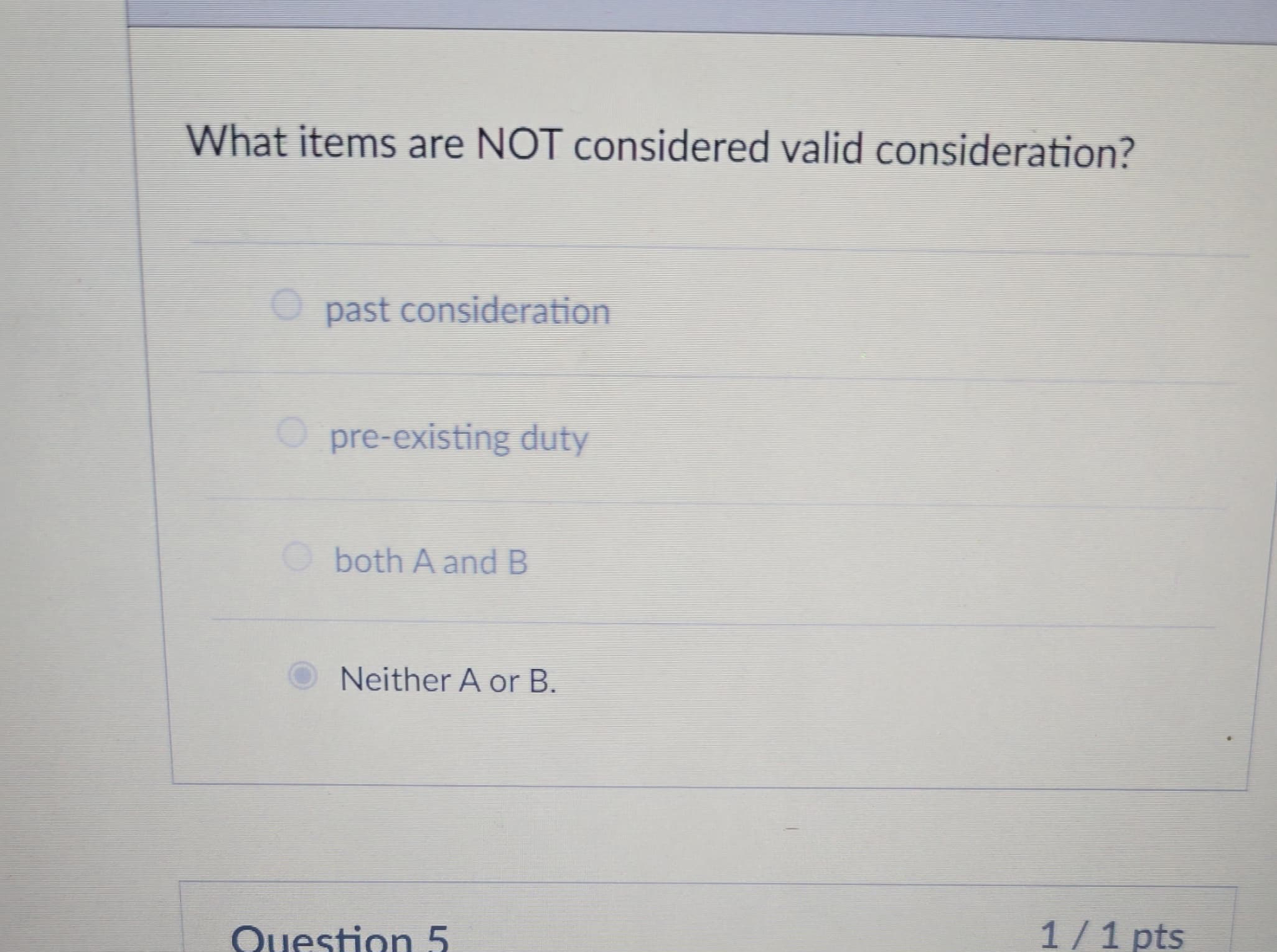 Solved What items are NOT considered valid | Chegg.com