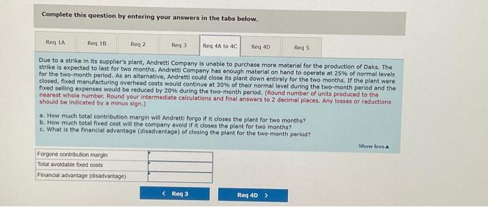 Solved Problem 11-18 (Algo) Relevant Cost Analysis in a | Chegg.com