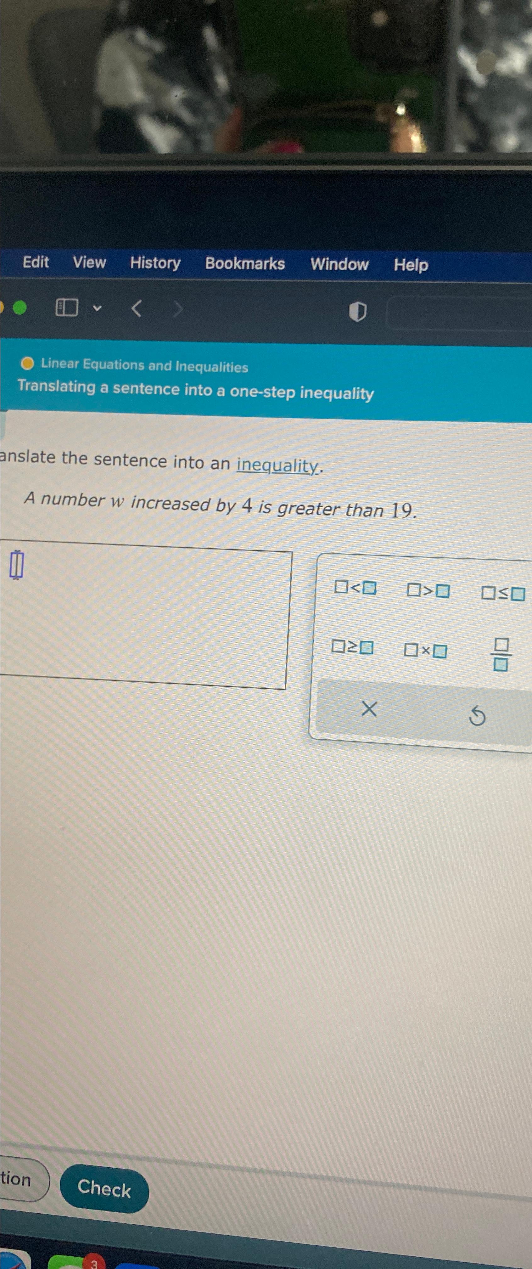 Solved EditViewHistoryBookmarksWindowHelpLinear Equations | Chegg.com