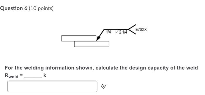 Solved Question 6 (10 points) 1/4 V2174 E70XX For the | Chegg.com