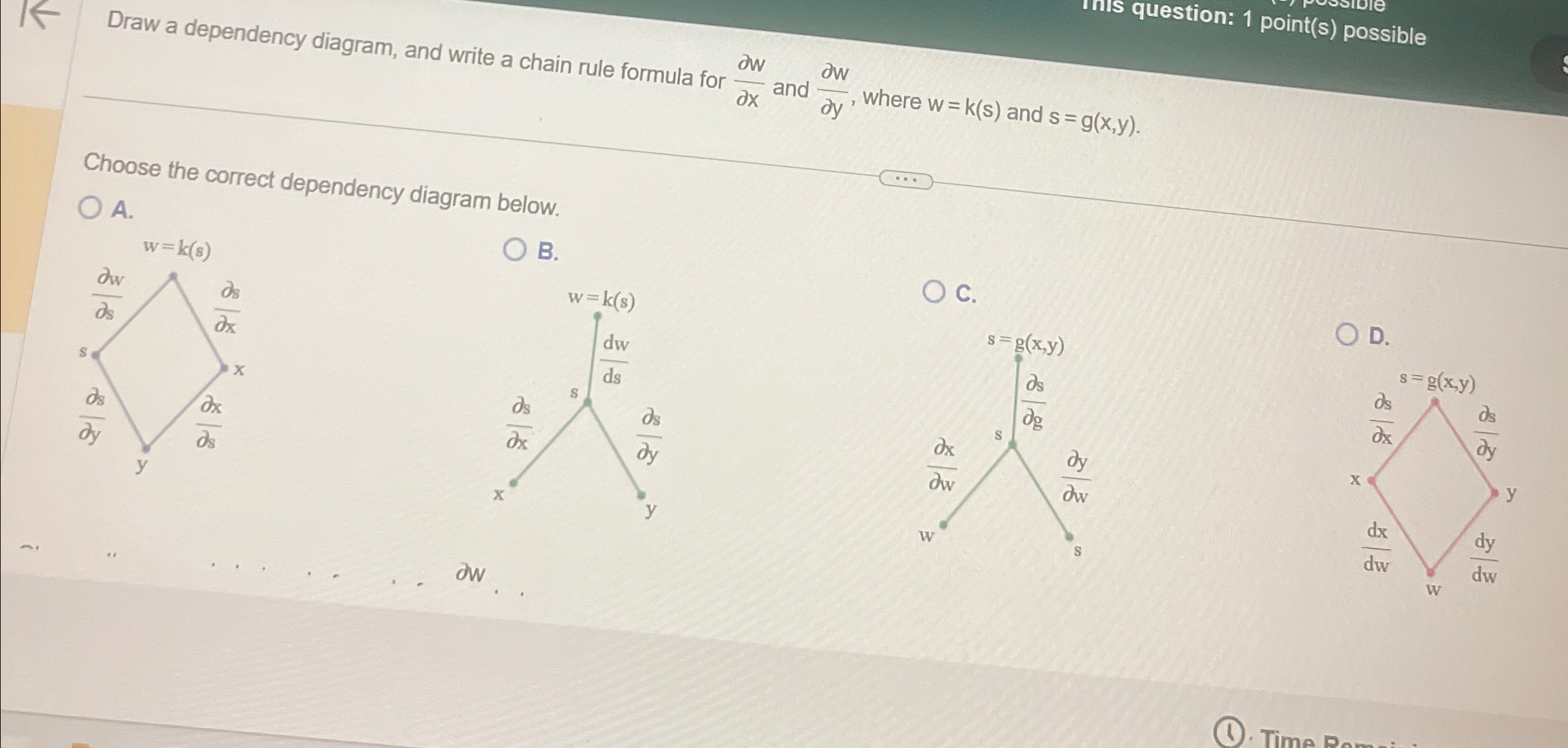 Solved s question: 1 ﻿point(s) ﻿possible and delwdely, | Chegg.com