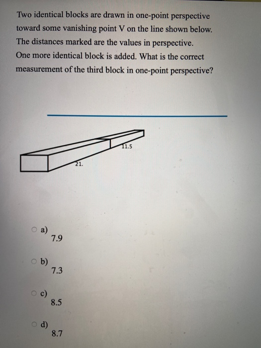 Solved Two identical blocks are drawn in one-point | Chegg.com