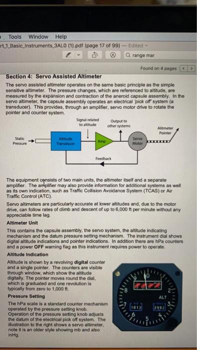 Solved 1. Write down in details, the principle of operation | Chegg.com
