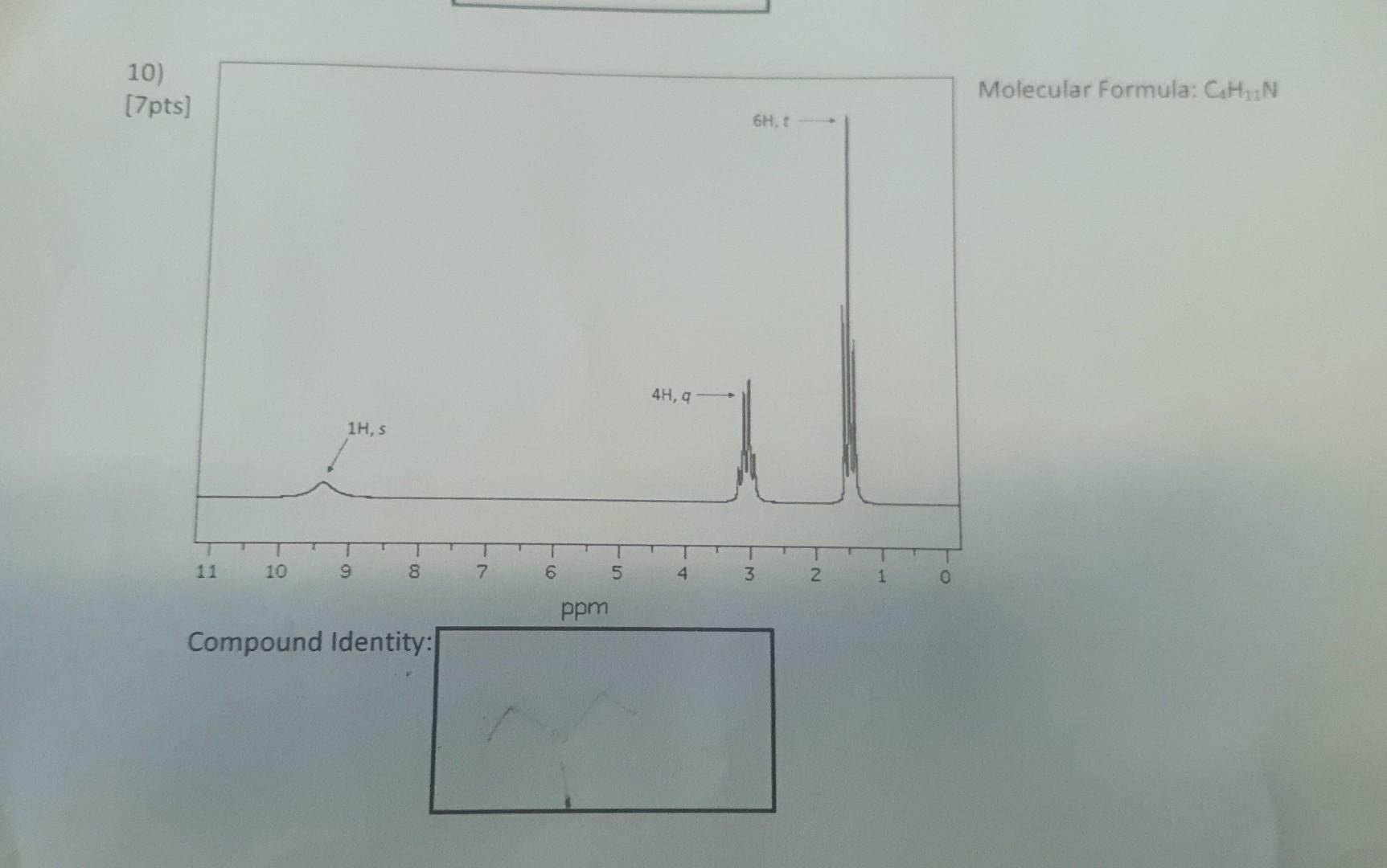 Solved Determine the compound that corresponds to the given | Chegg.com