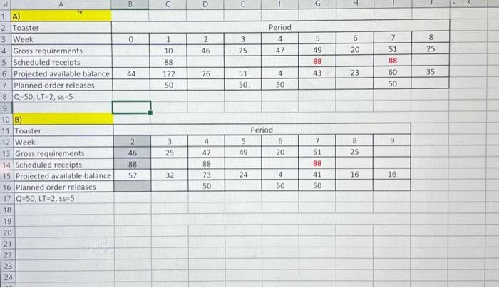 Solved 1. Complete the following MRP time-phased record: | Chegg.com