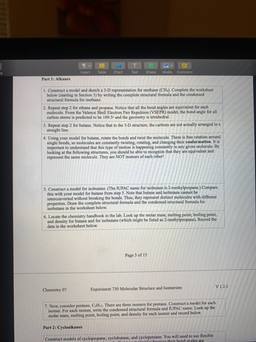 Solved Insert Table Chart Text Shape Media Comment Part 1: | Chegg.com