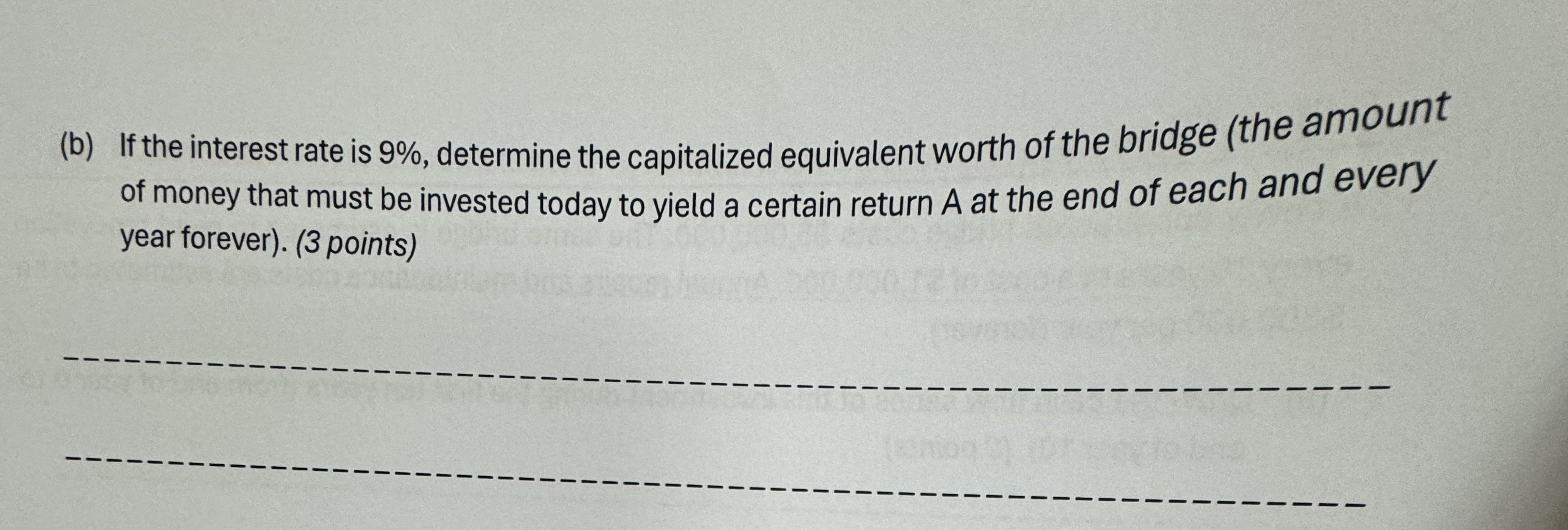 Solved Problem II (5 ﻿points)A newly constructed bridge | Chegg.com