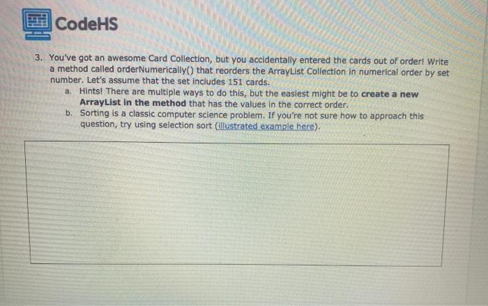Solved I need help coding these problems, please include | Chegg.com