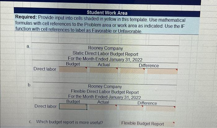 Solved please show work. show how to solve it on excel. Show | Chegg.com