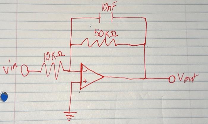 Solved As a function of frequency (w) derive the gain (G). | Chegg.com