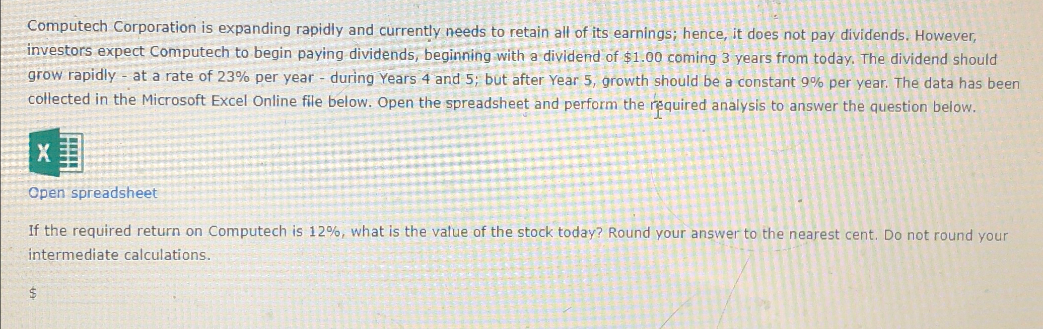 Computech Corporation is expanding rapidly and | Chegg.com