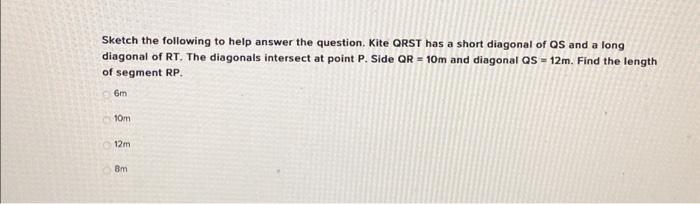 Solved Sketch the following to help answer the question. | Chegg.com