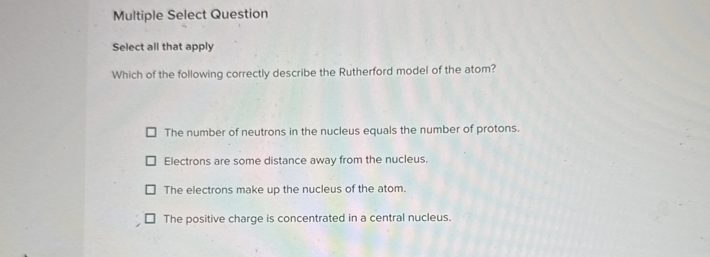 Solved Multiple Select QuestionSelect all that applyWhich of | Chegg.com