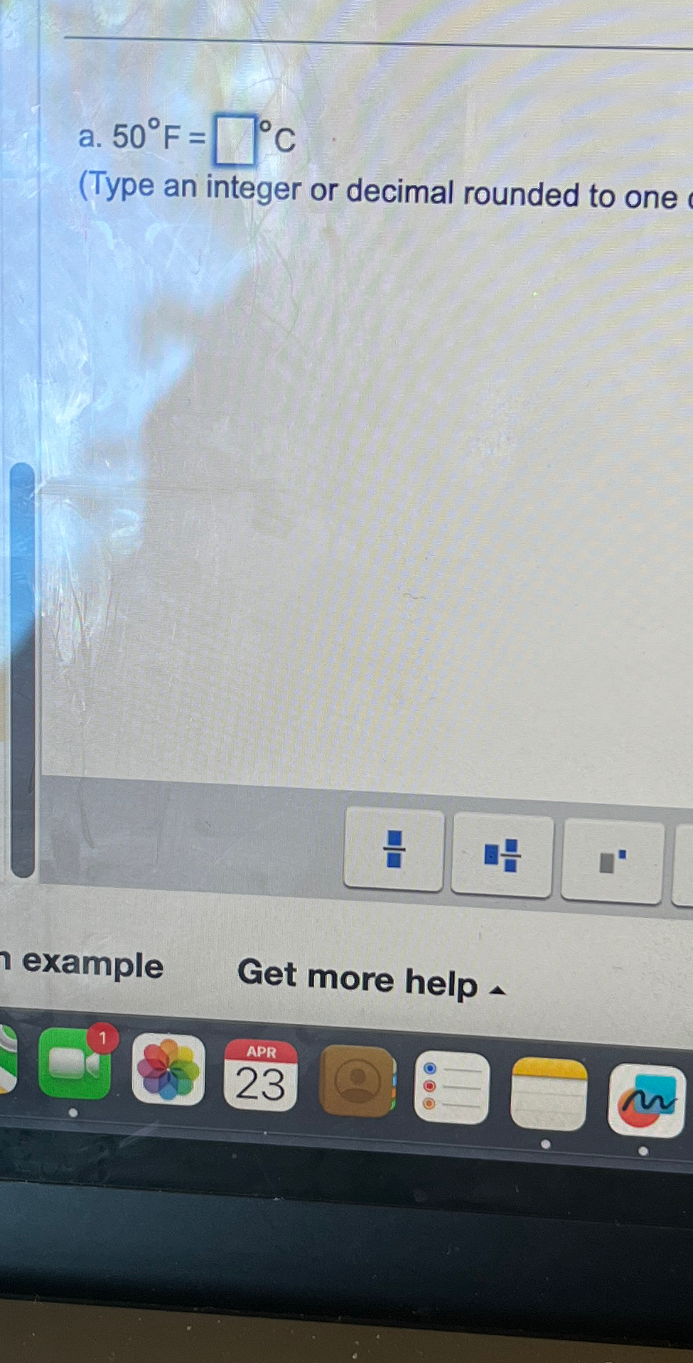 Solved a. 50°F= °C(Type an integer or decimal rounded to | Chegg.com