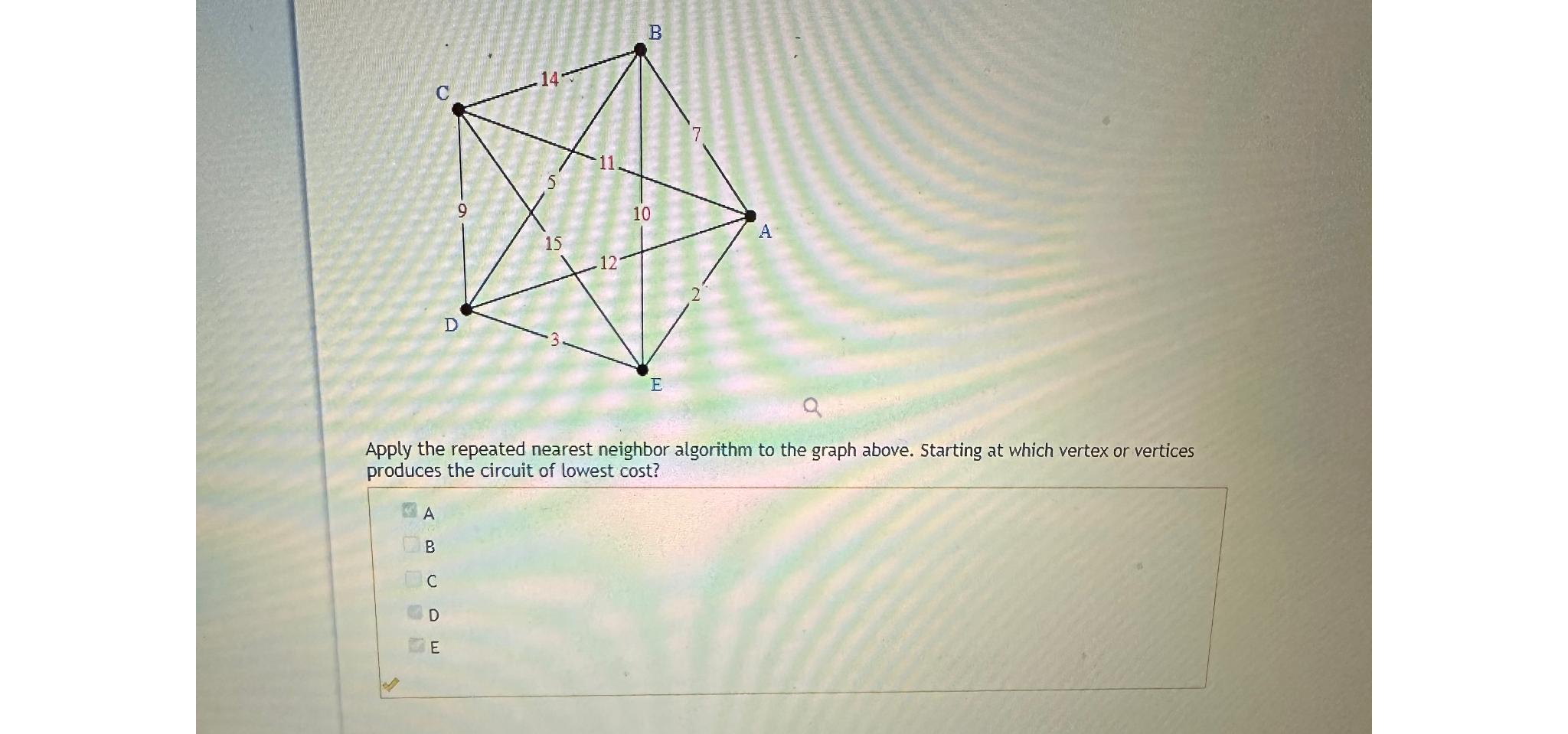 Solved Apply the repeated nearest neighbor algorithm to the | Chegg.com Solved Apply the repeated nearest neighbor algorithm to the | Chegg.com
