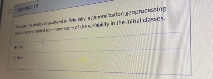 Solved in the supervised classification, those examples | Chegg.com