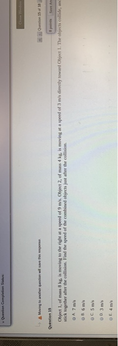 Solved Question Completion Status Question 15 points Save | Chegg.com