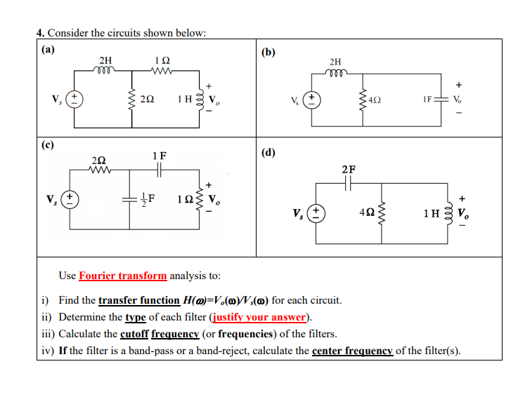 Solved Consider the circuits shown below:PART-B | Chegg.com