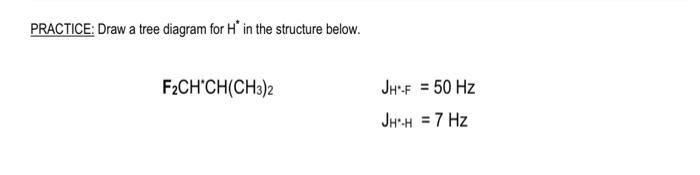 Solved PRACTICE: Draw a tree diagram for H∗ in the structure | Chegg.com