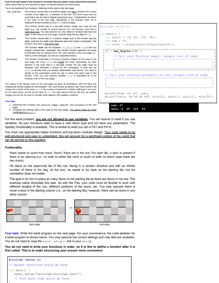 Could someone help me with this problems in language | Chegg.com