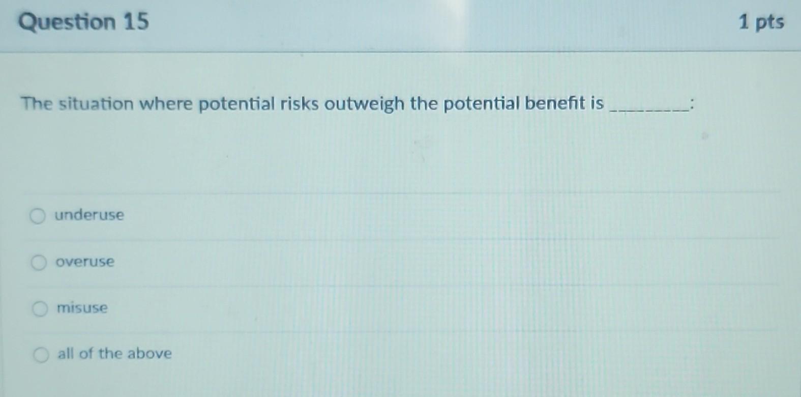 Solved Underuse outcomes means that a service or program is | Chegg.com