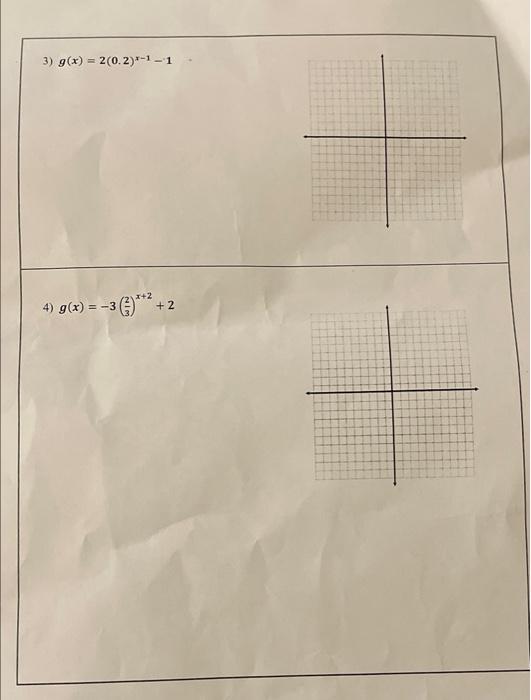Solved Discrete Describe the transformations on the parent | Chegg.com