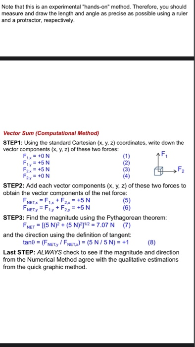Solved Preparatory Question 12 Vector Sum A = -1 +41 B-3-81 | Chegg.com
