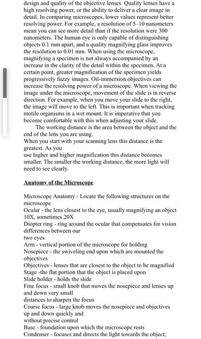 Figure 2. Preparation of a wet mount slide. In this | Chegg.com