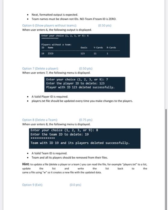Solved without using dictonaries, can someone solve this | Chegg.com